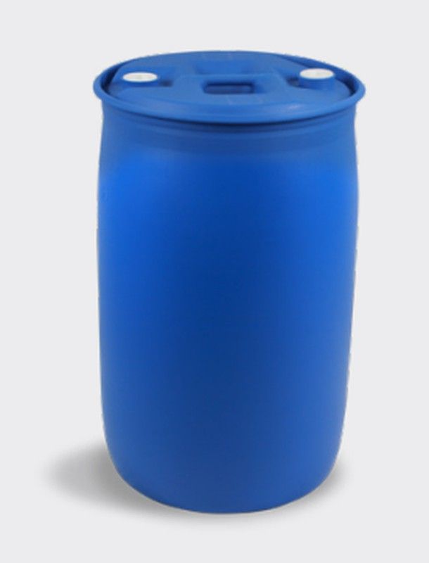 Bidón envase contenedor plástico 120L Doble Boca, color Azul, con asa ...